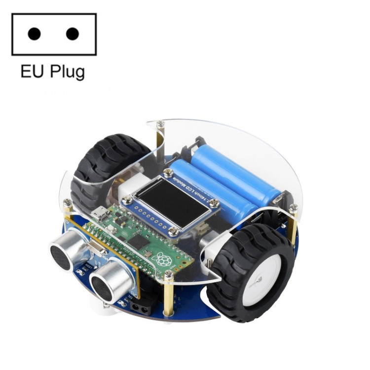 Robot Mobile Waveshare Picogo Basé Sur Raspberry Pi Pico Conduite