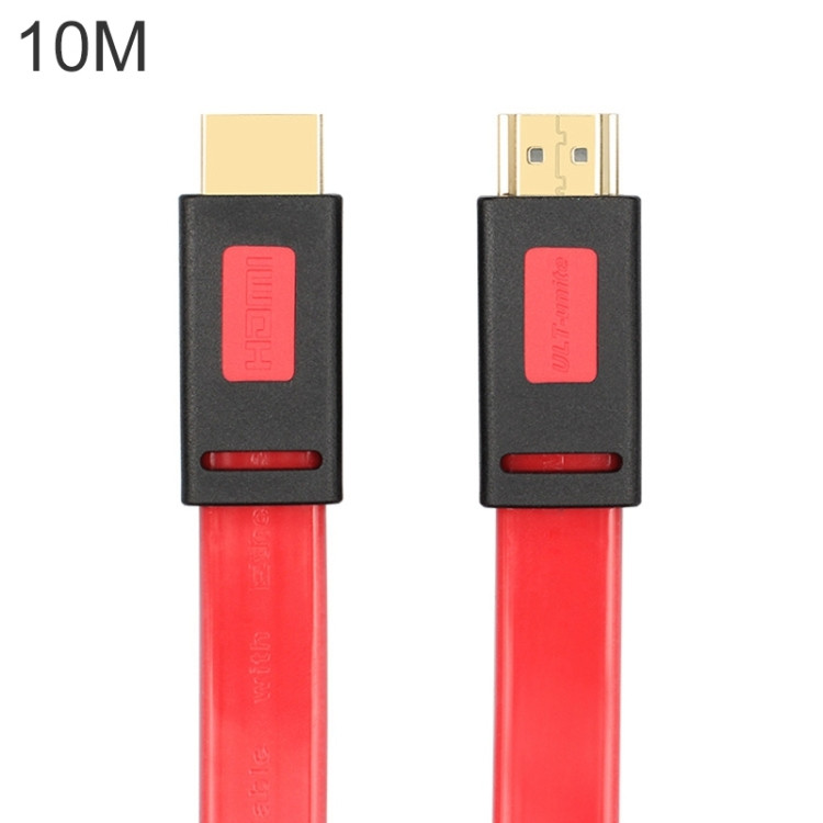 Câble plat HDMI HDMI plaqué or ultra hd ultra HD ultra HD, longueur de ...