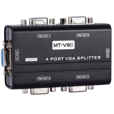 Mini 4 ports VGA Splitter