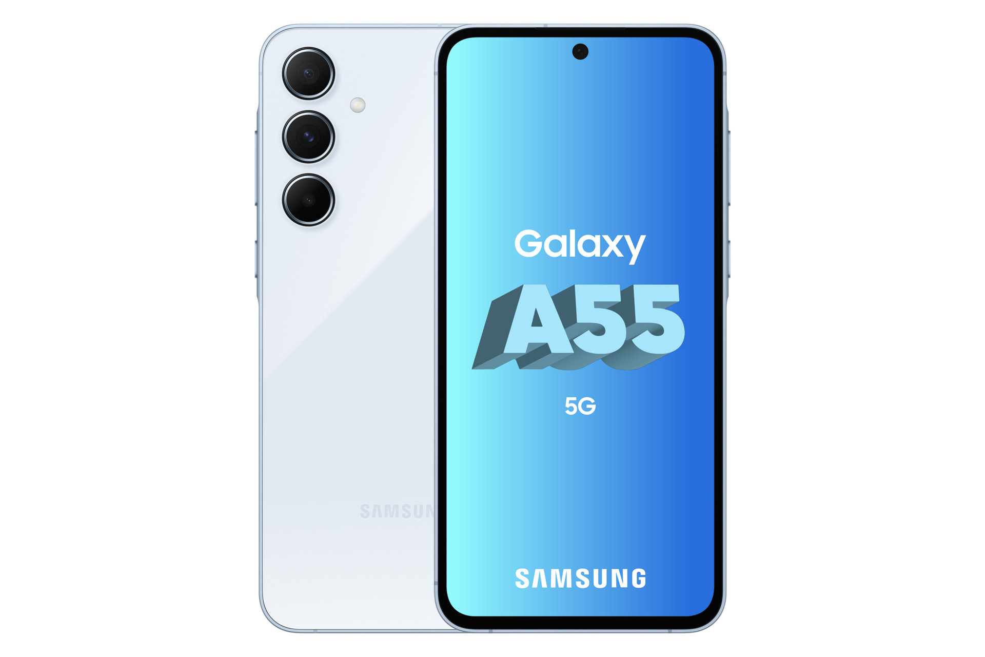 Samsung A556 Galaxy A55 5G (Double Sim - 6.6", 128 Go, 8 Go RAM) Bleu ...