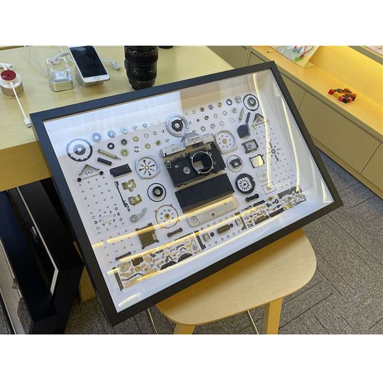 Affichage non fonctionnel Caméra de film mécanique 3D Cadre photo ...