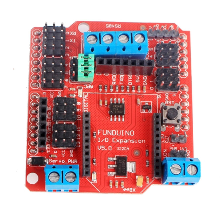 Xbee Sensor Expansion Shield V5 avec Interface RS485 BlueBee Bluetooth pour Arduino