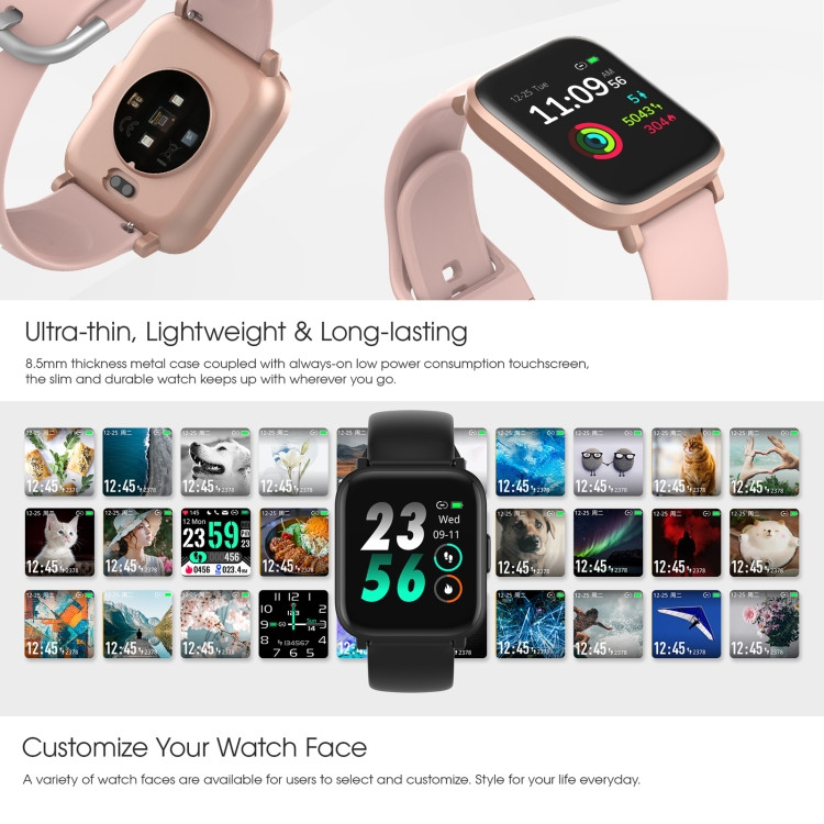 CS201 1,3 pouce TFT Color Screen Smart Watch Smart Smart, Support ...