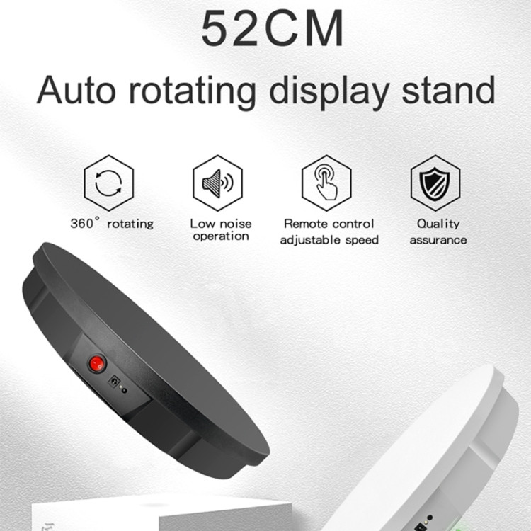 Télécommande à distance 52cm Tableau de platine tournant à rotation ...