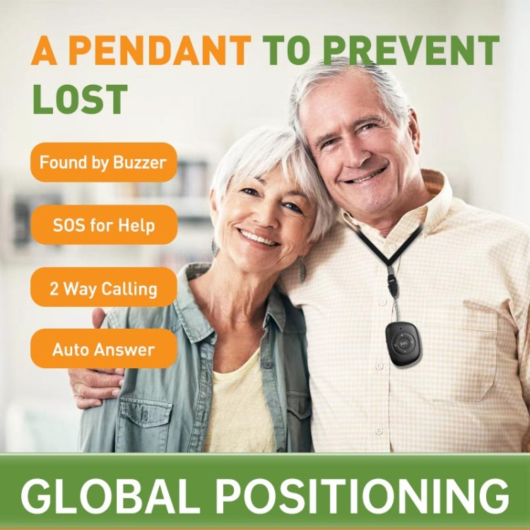 RF-V50 IP67 étanche 4G LTE 3G 2G GSM bouton SOS pour personnes âgées ...