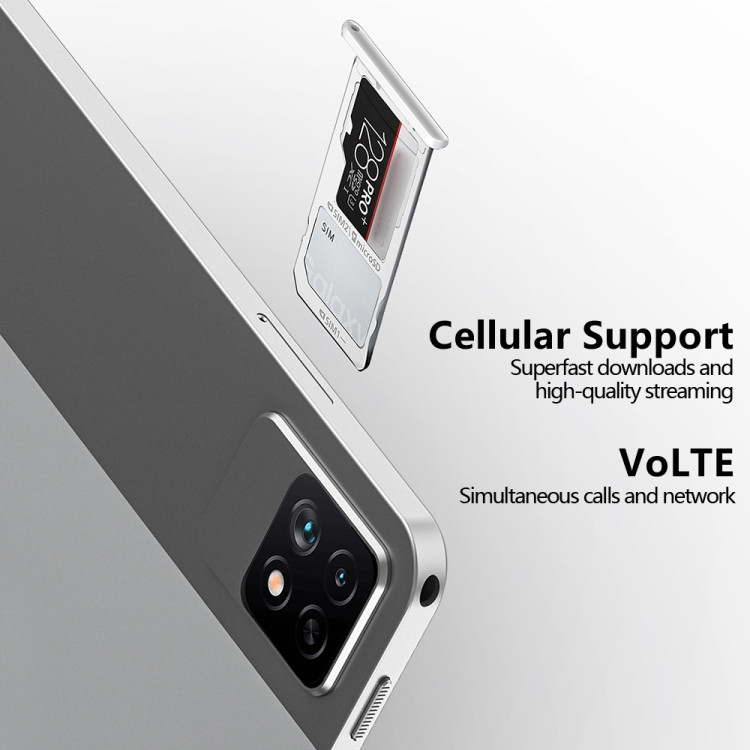 Tablette PC BDF P40 4G LTE 10,1 pouces, 8 Go + 128 Go, Android 11 ...