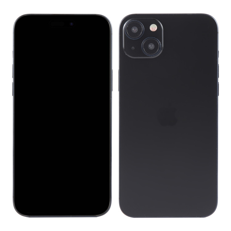 Pour iPhone 15 écran noir faux modèle d'affichage factice non fonctionnel (noir)