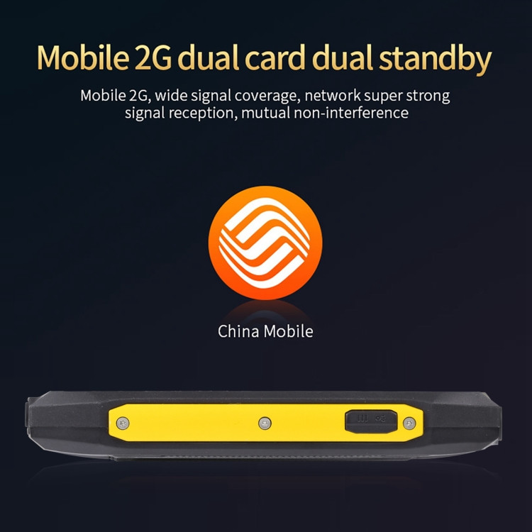 Téléphone robuste Rugtel R1D, IP68 étanche à la poussière et aux chocs ...