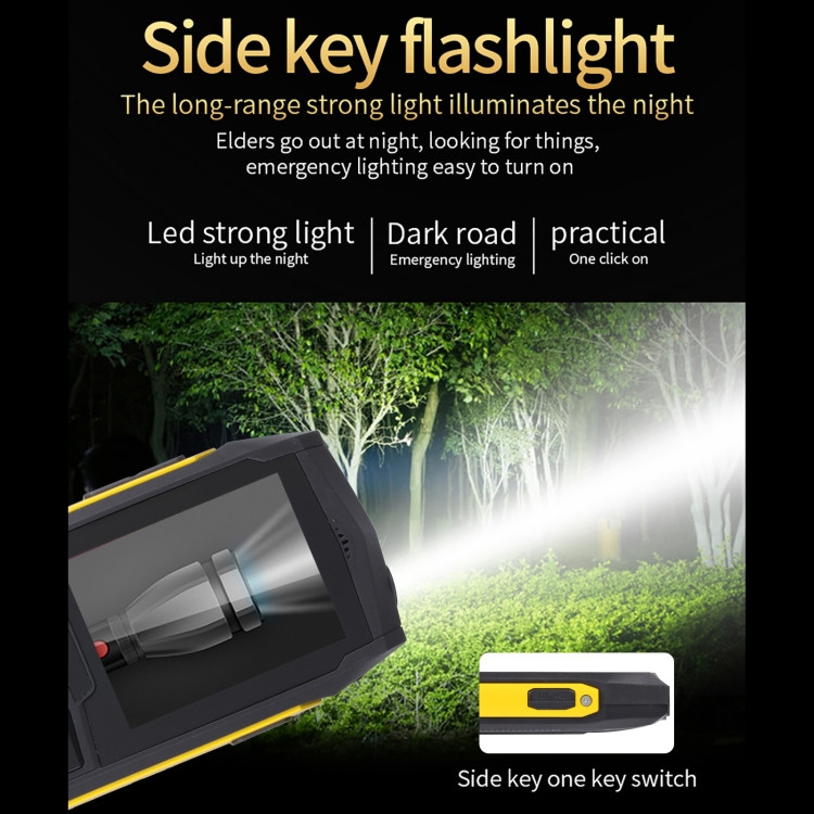 Téléphone robuste Rugtel R1D, IP68 étanche à la poussière et aux chocs ...