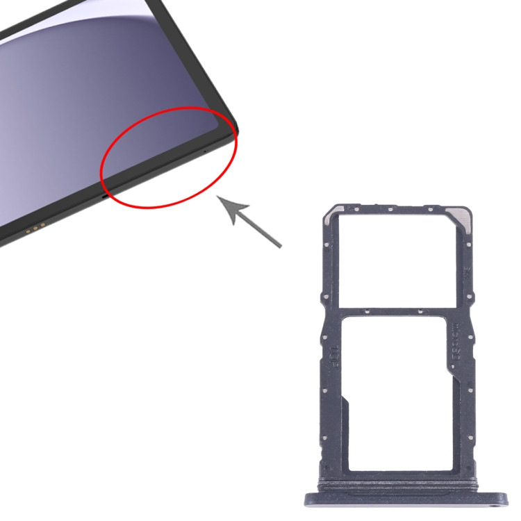 Pour Samsung Galaxy Tab A9+ 5G SM-X215 Plateau de carte SIM + Micro SD ...