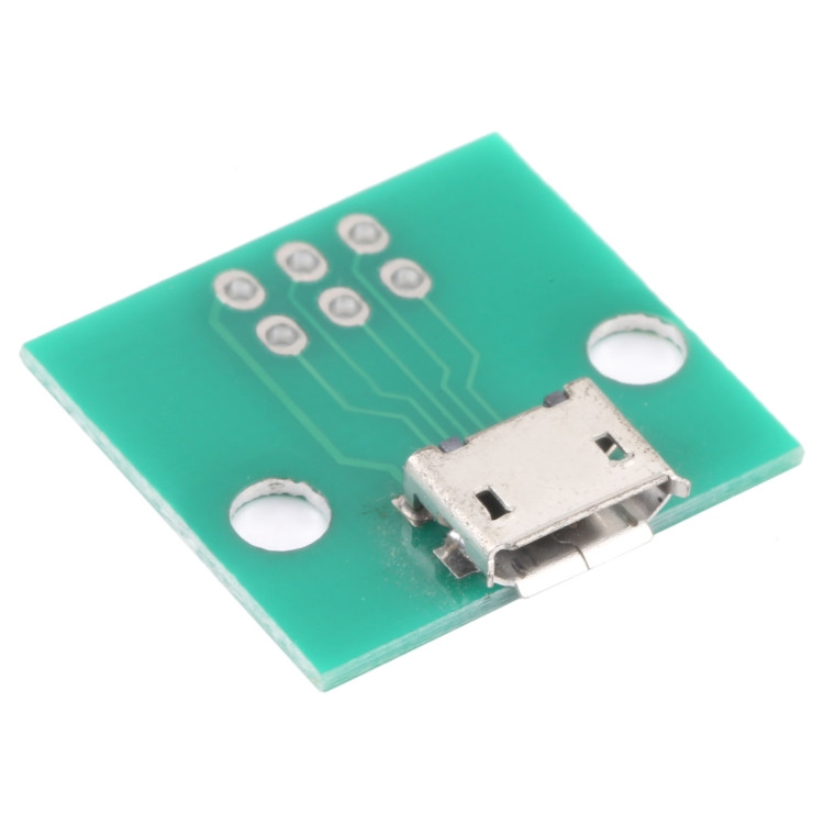 10 PCS Micro USB à 5pin V8 Test de Port de la PCB Port de PCB