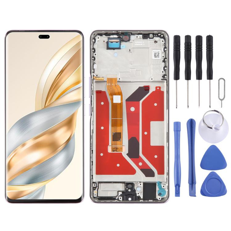 Écran LCD d'origine complet avec châssis pour Honor X60 Pro (violet ...