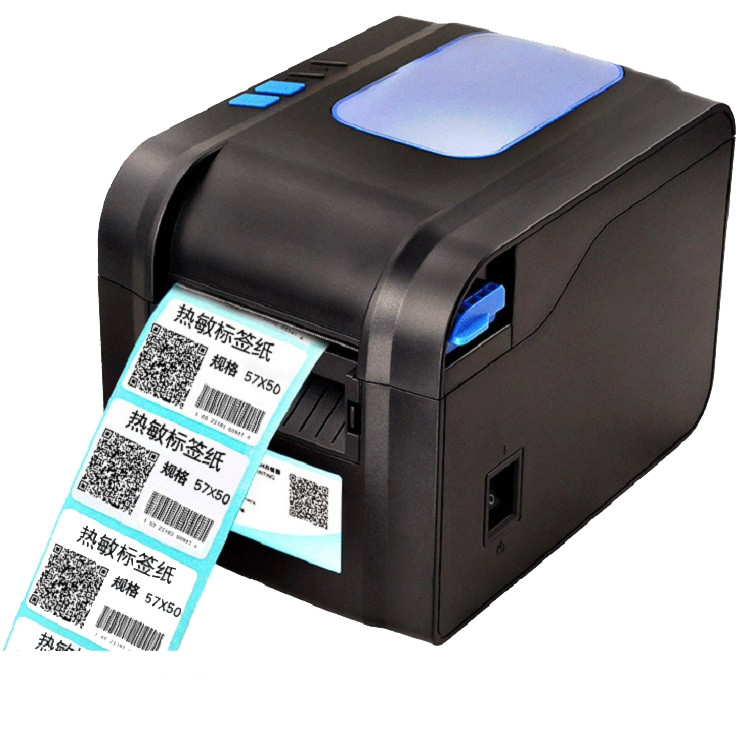 Imprimante de code à barres Xprinter XP-370B Imprimante de code QR auto ...