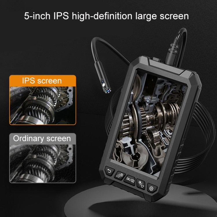 Endoscope IPS HD de 5 pouces avec écran pour l'inspection industrielle ...
