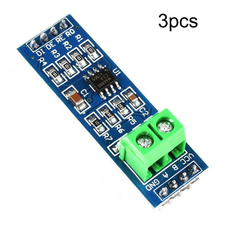 Module MAX485 TTL vers RS-485, 3 pièces, Module de conversion pour accessoires de développement ...