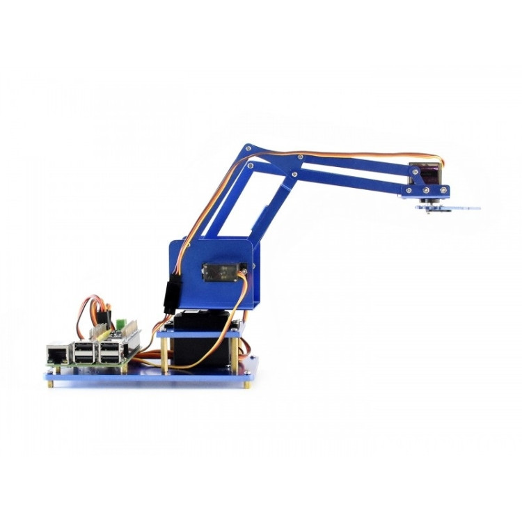 Kit de bras de robot en métal Waveshare 4-DOF pour Raspberry Pi ...